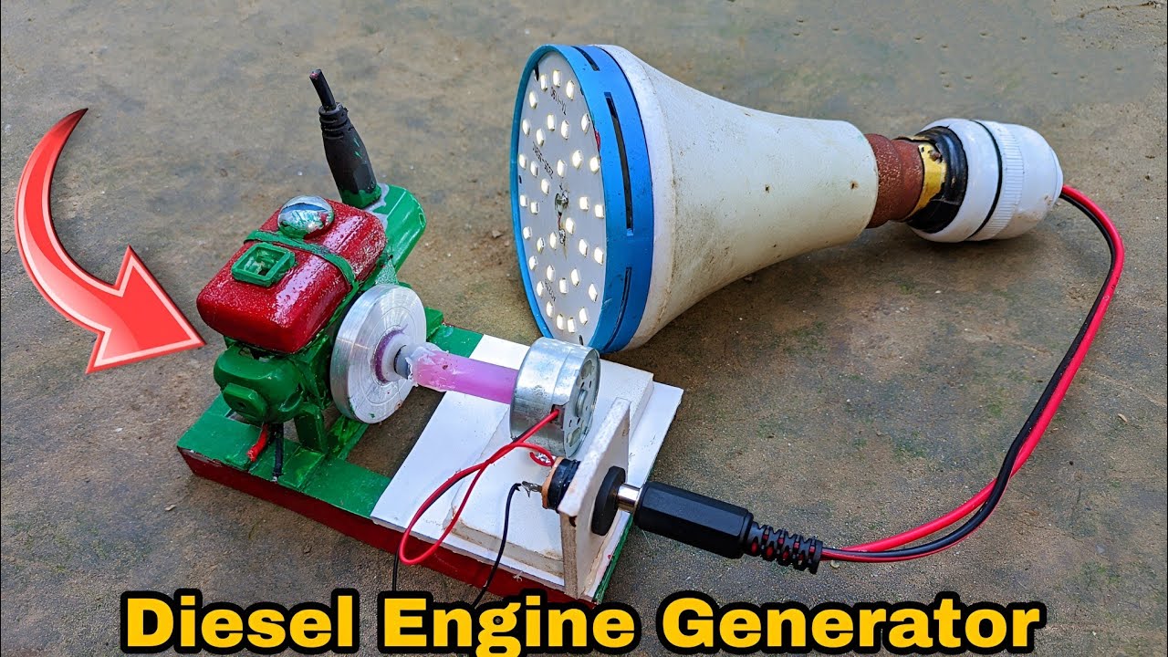 mini diesel engine Project Pmd Alamin - YouTube