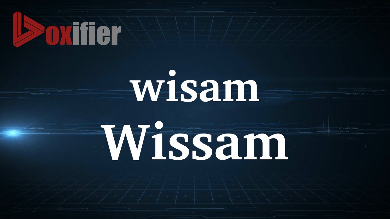 How to Pronunce Wissam in French - Voxifier.com - YouTube