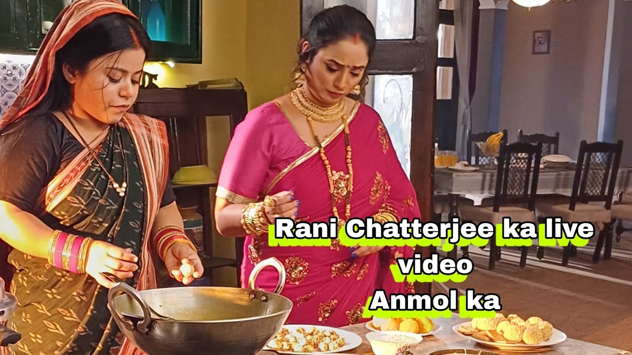 live video Rani Chatterjee ka serial beti Hamari Anmol ka video Rishi ...
