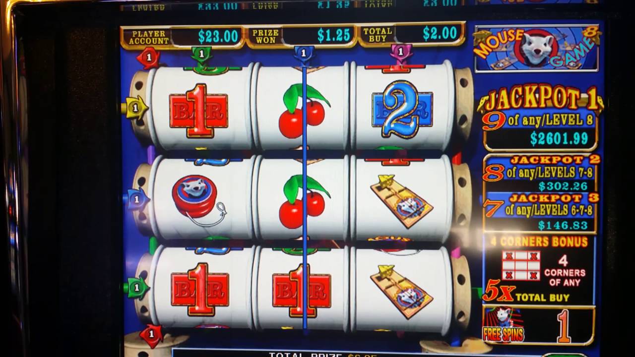 Mouse Trap slot machine bonus free spins - YouTube