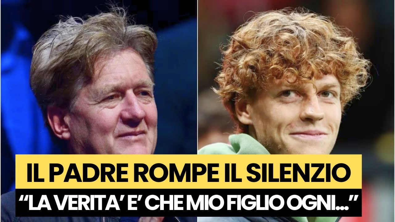 Sinner, il padre Hanspeter rompe il silenzio. Le parole emozionano ...