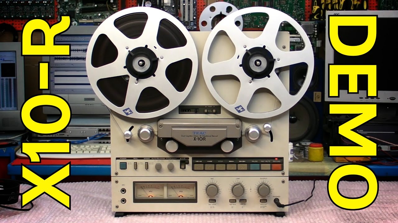 Teac X10-R Rec/Play Demo - YouTube