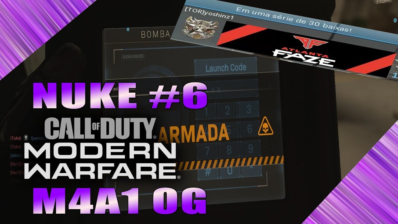 Call of Duty Modern Warfare (2019) | Nuke #6 (M4A1 OG) - YouTube