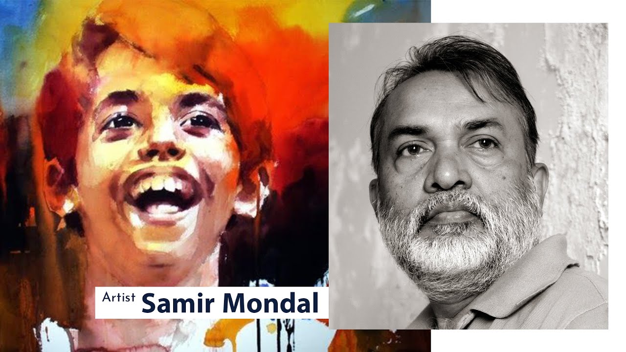 Aritst Samir Mondal | Watercolor Paintings | WAA - YouTube