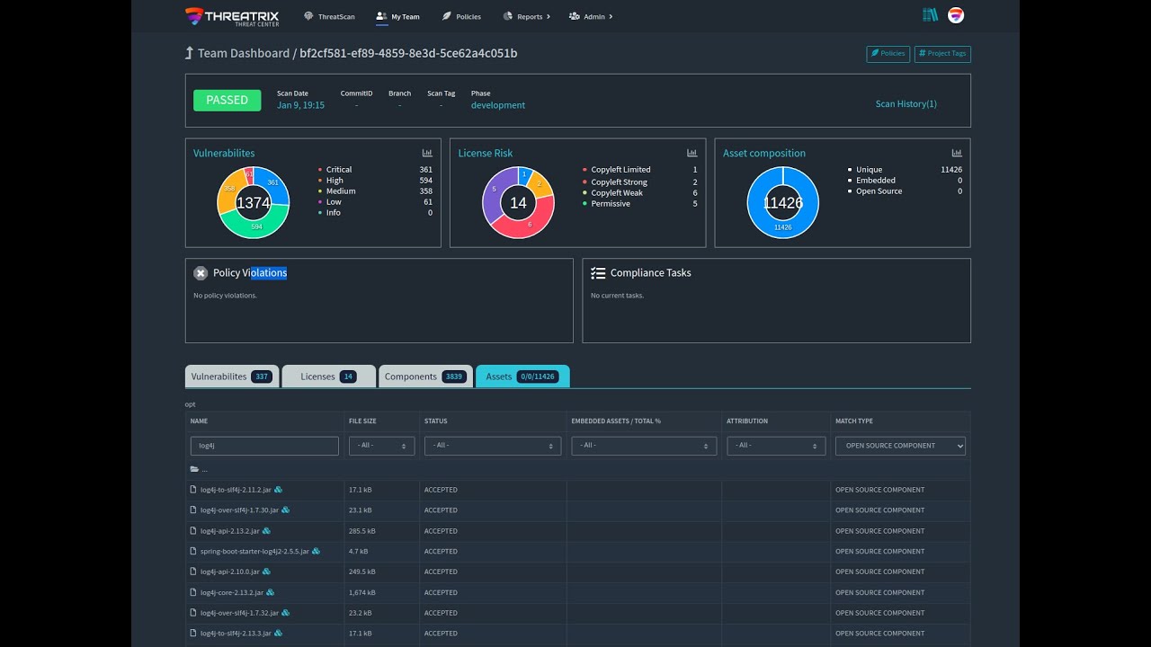 Threatrix Apache Log4j Detection Demonstration - YouTube