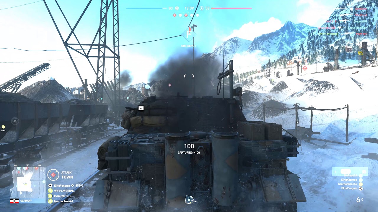 Epic SturmTiger Support BF5 4K Game Play! - YouTube