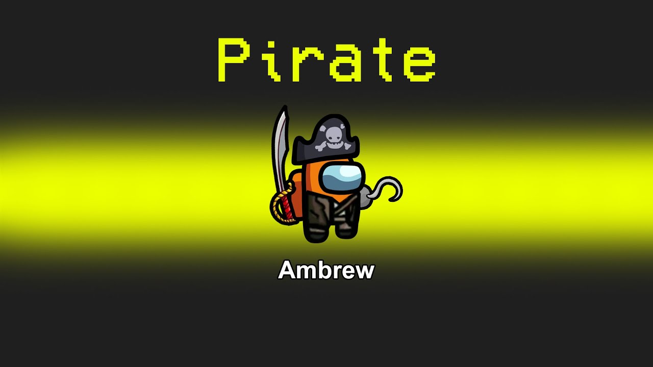 NEW PIRATE CLASS IN AMONG US! - YouTube