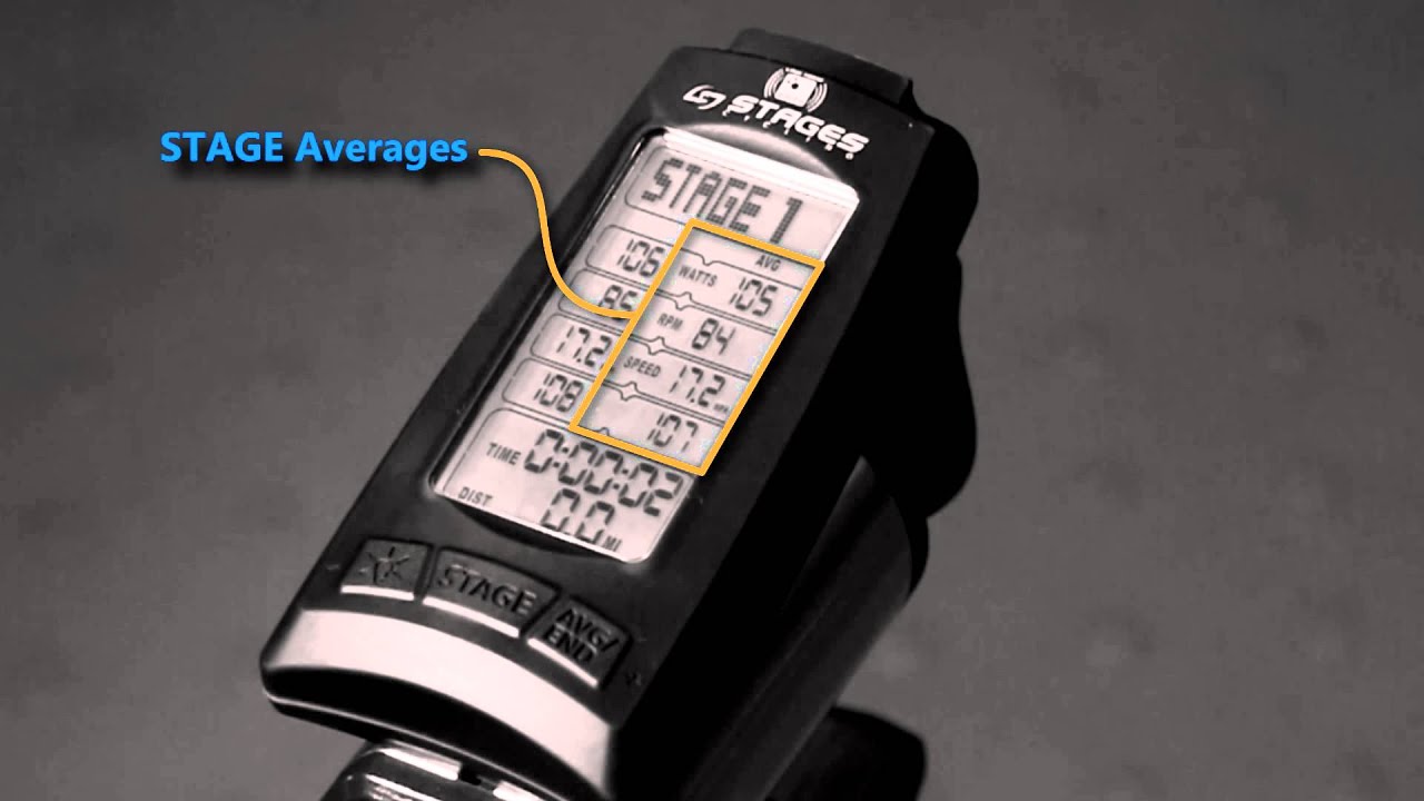 Stages Indoor Cycling console quick start tutorial HD - YouTube