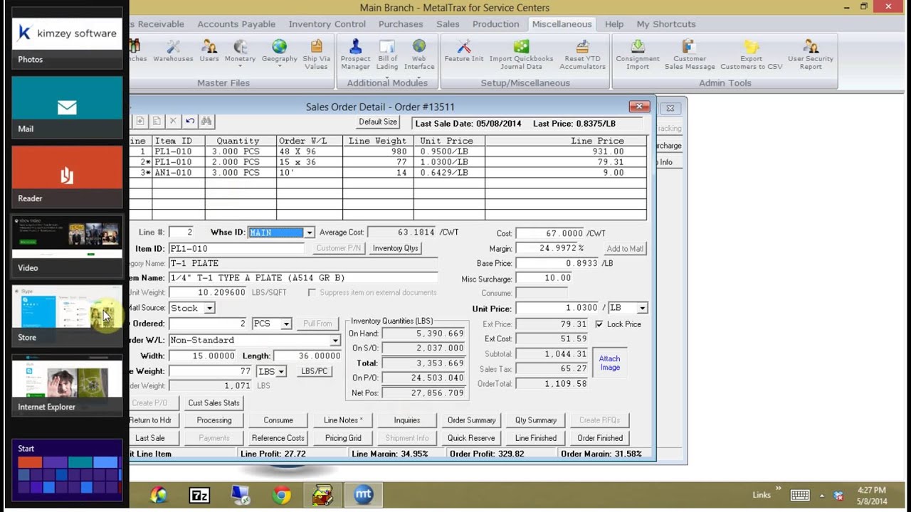 Metaltrax Training: Quote to Order - YouTube