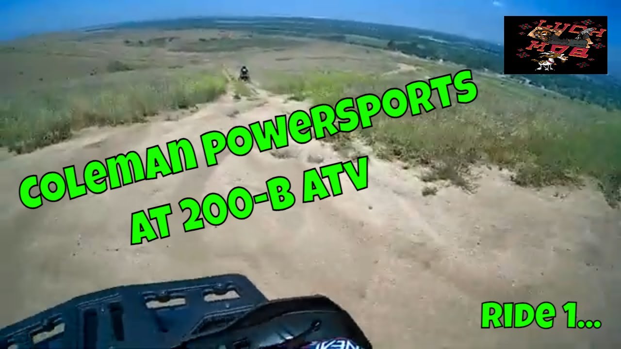 Dorito Takes On The Trails: Off-roading In The Coleman At 200-B Atv ...