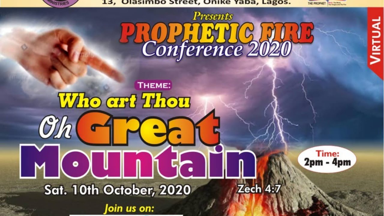 PROPHETIC FIRE CONFERENCE 2020 10TH OCTOBER 2020 - YouTube