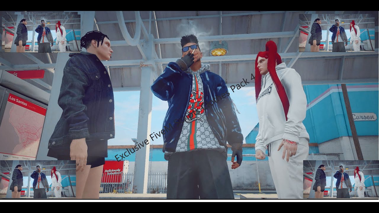 Exclusive FiveM Scripts - CLOTHES PACK 4 MALE & FEMALE | VIP - YouTube