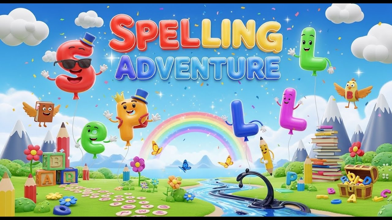 Spelling Adventure for Kids: Learn to Spell Words Easily | Fun ...