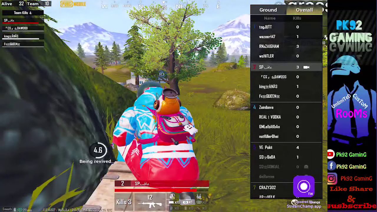 Pk92 GaminG live stream. Day 27 Unlimited custom Rooms. Uc Giveaways On ...