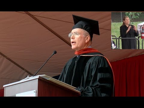 2018 Undergraduate Commencement Speaker Michael Collopy - YouTube