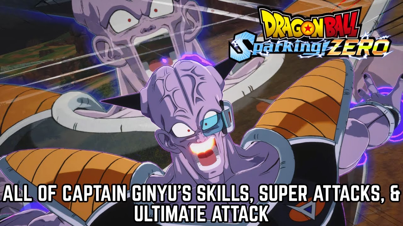 All of Captain Ginyu's Skills, Supers, & Ultimate Attack | Dragon Ball ...