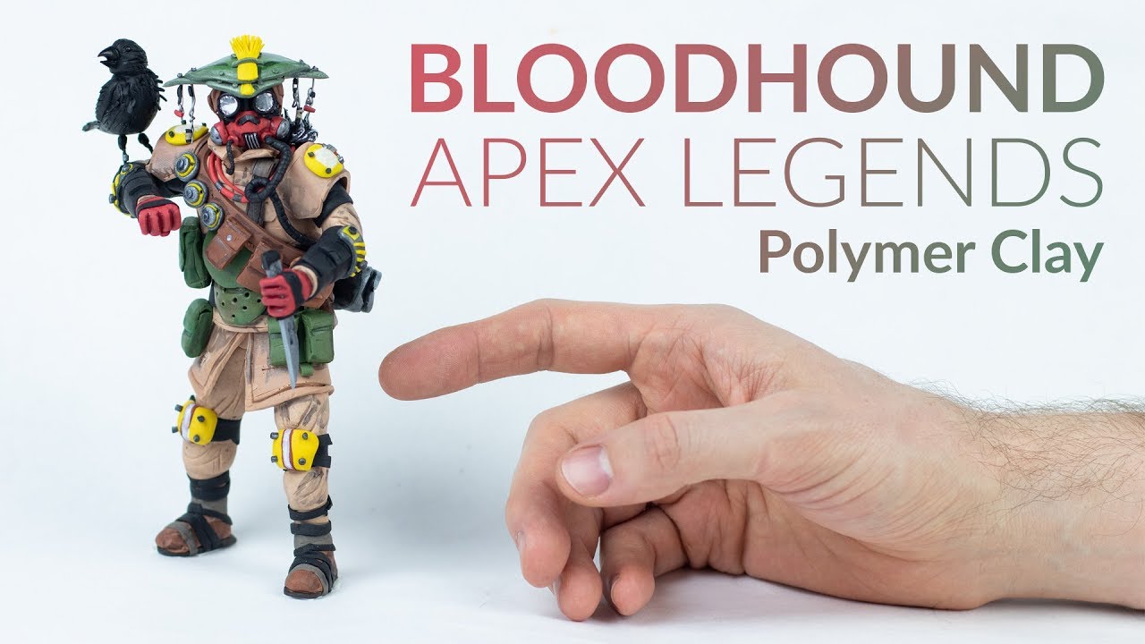 Bloodhound (Apex Legends) – Polymer Clay Tutorial - YouTube
