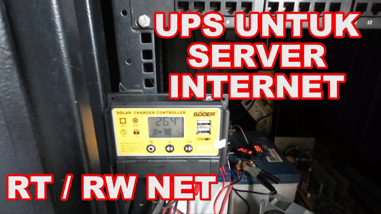 SERVER INTERNET RT/RW NET - YouTube