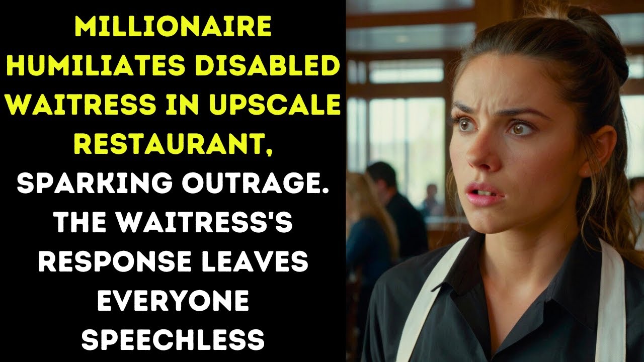 Millionaire humiliates disabled waitress in upscale restaurant ...