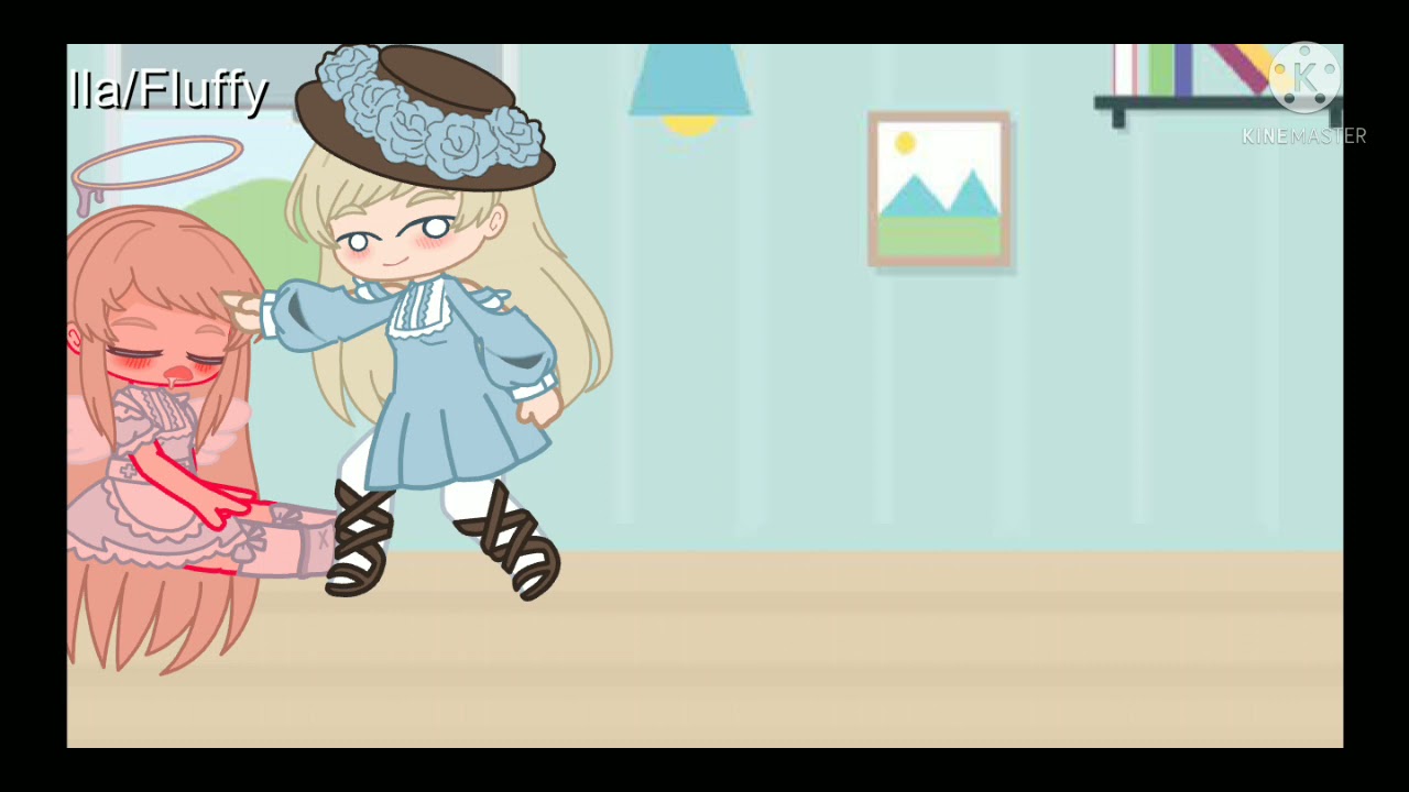 old fluffy meets new fluffy - YouTube