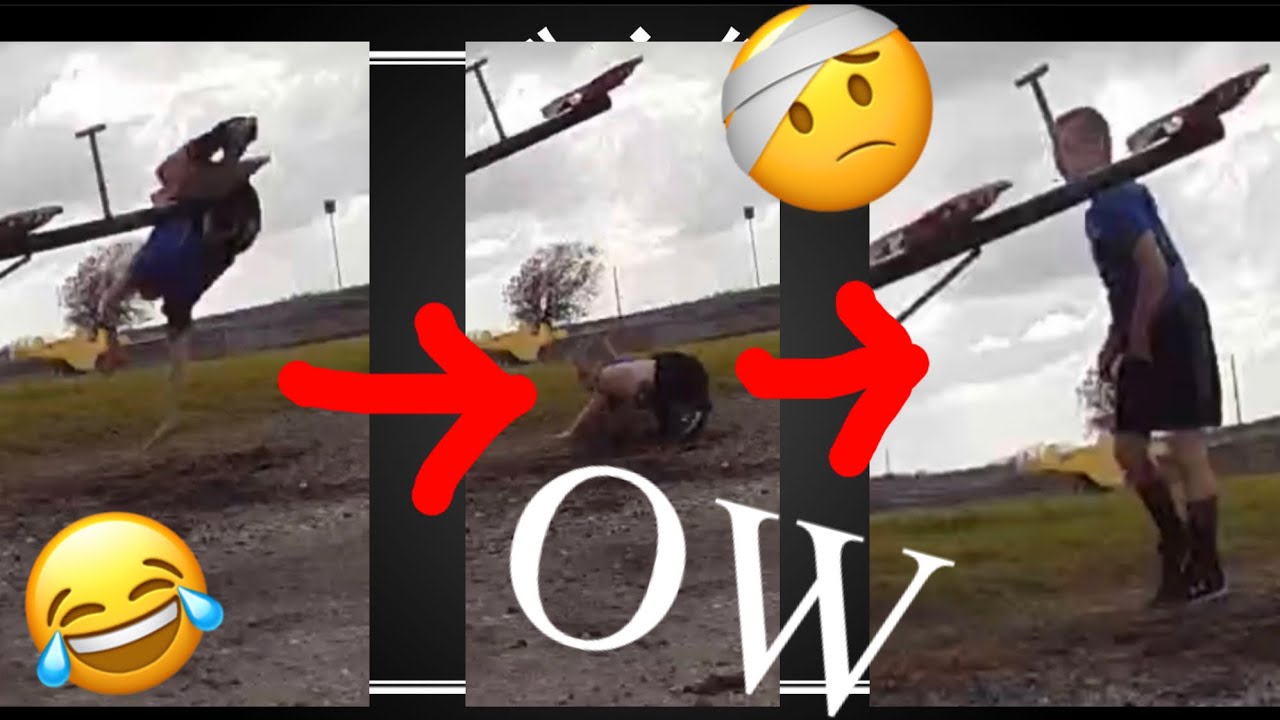 EPIC FAIL PART 1! I will never go onto a seesaw again! - YouTube