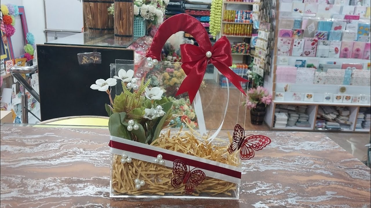 Eidi Gift basket making idea | Eidi box idea for your love once | Eidi ...