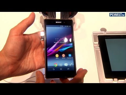 IFA 2013: Sony stellt Xperia Z1 mit 21-Megapixel-Kamera vor