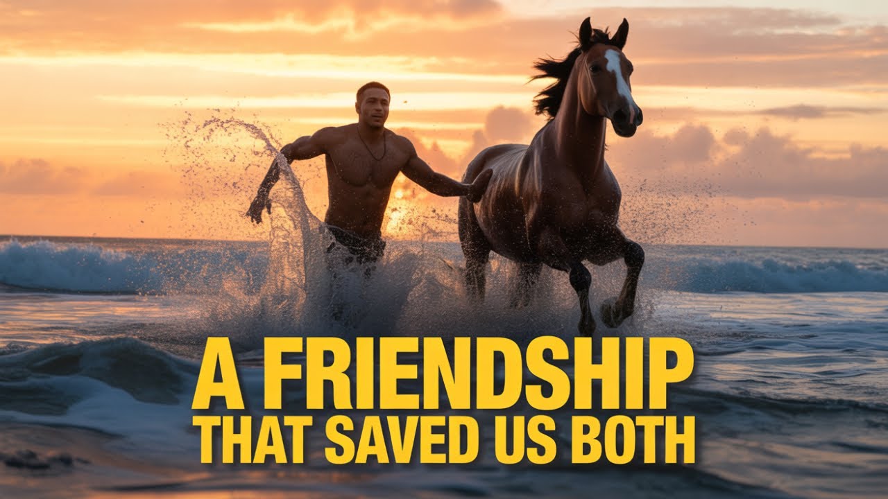 Rescued Baby Horse Grows Up To Be His Best Friend | Emotional Animal ...