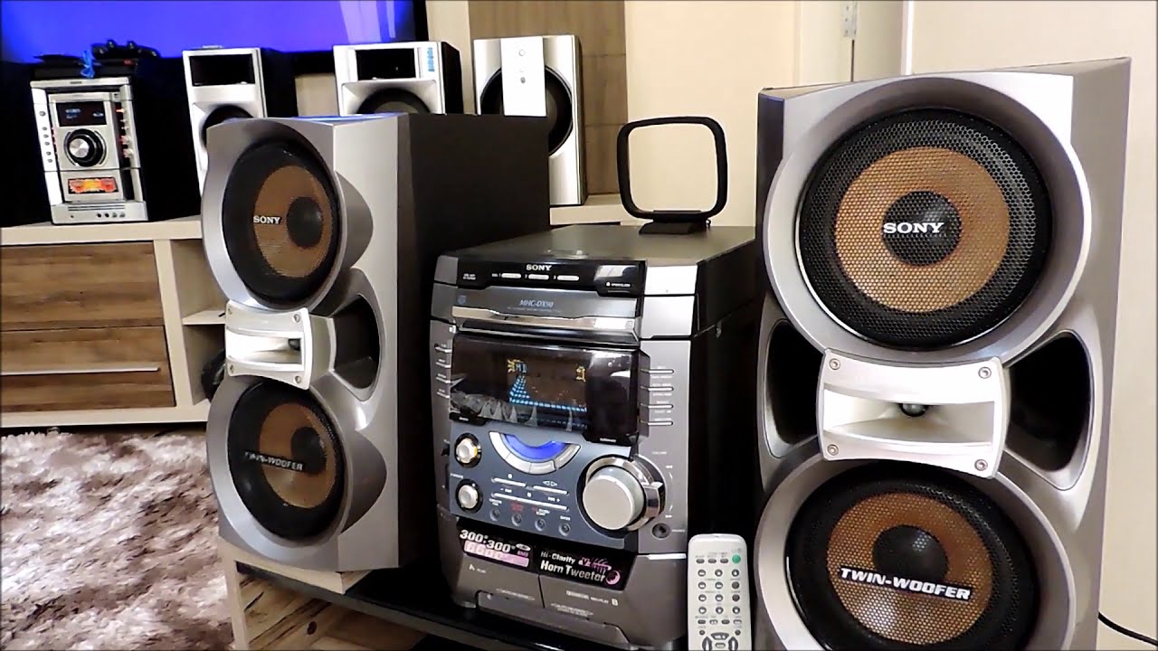 Restauração SONY MHC DX90 - YouTube