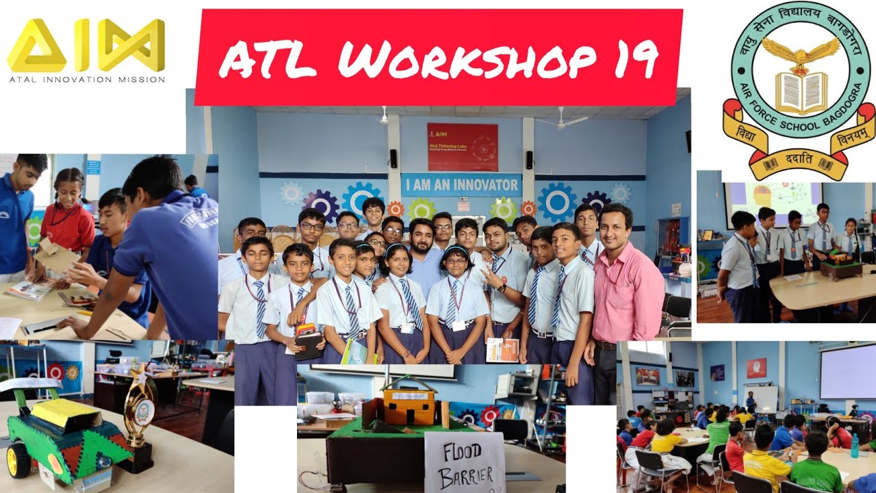 ATL Workshop 19 #AirForceSchoolBagdogra #AtalInnovationMission # ...