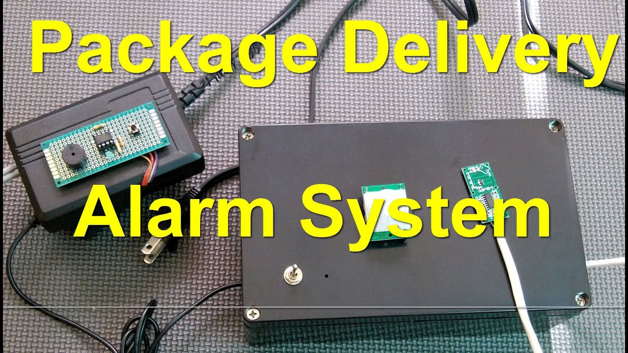 Package Delivery Alarm System : Eye-On-Stuff - YouTube