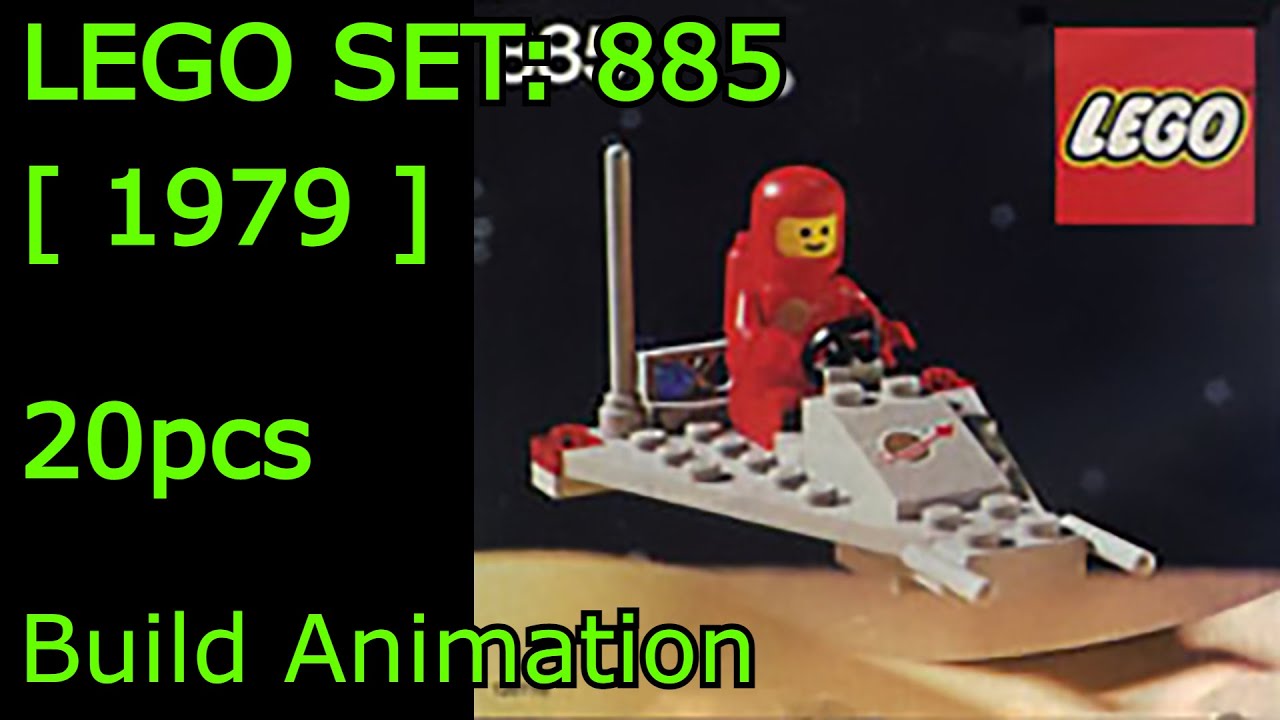 LEGO SET: 885 - SPACE SCOOTER [1979] - YouTube