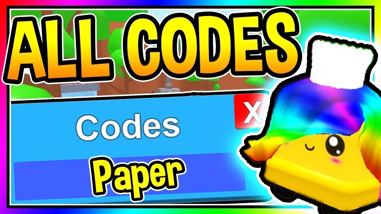 *ALL CODES IN [PAPER BALL SIMULATOR] - YouTube