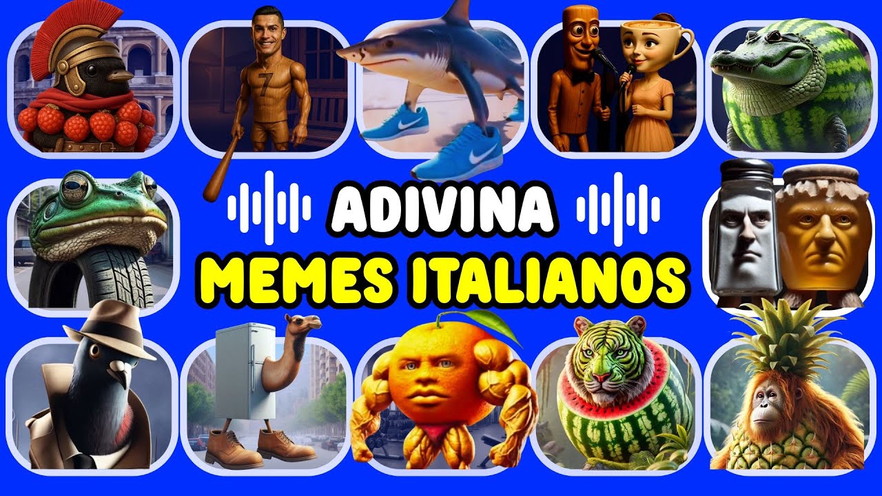 ADIVINA EL MEME DE ANIMALES ITALIANOS POR SU SONIDO 🤣 ️ Y POR LOS ...