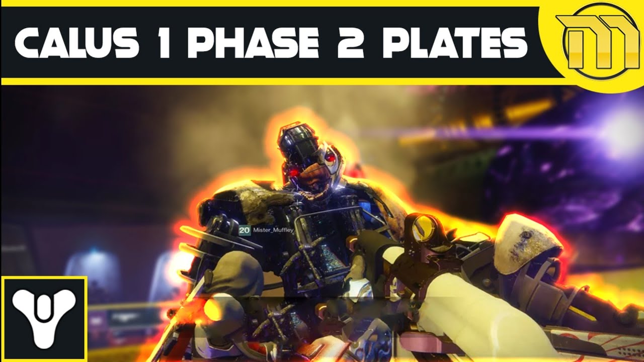 "CALUS 1 PHASE 2 PLATES"! - 97 SKILLS! [Destiny 2 Leviathan Raid Calus ...