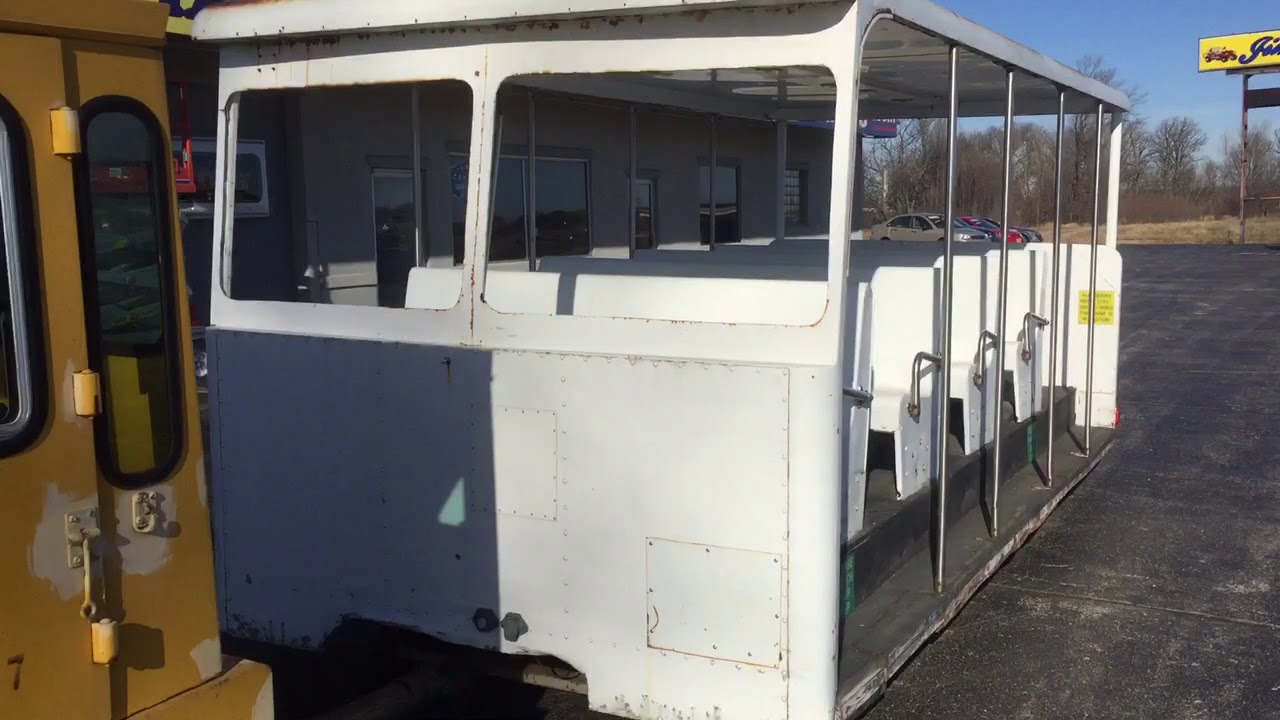 Tram for sale 2000 dollars - YouTube