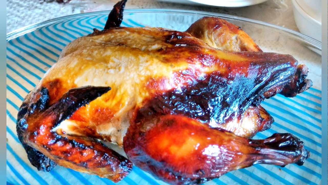 Lechon Manok Pinoy easy recipe / Whole chicken cooking in a turbo, easy ...