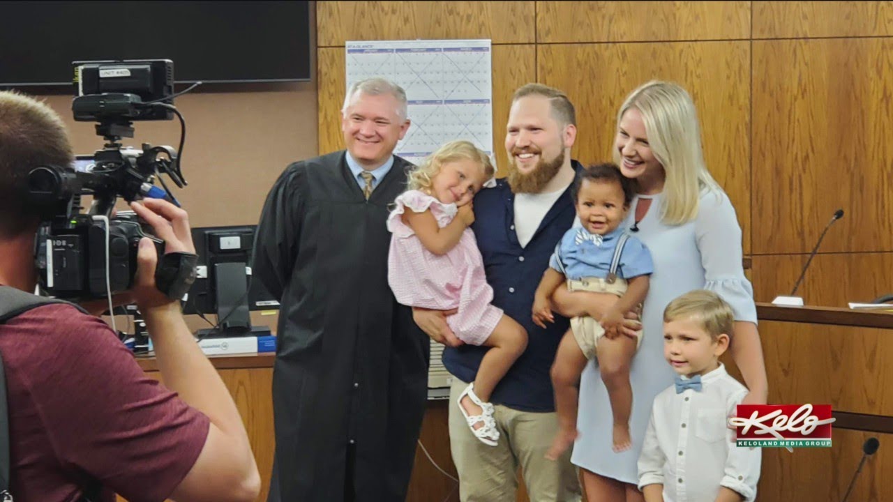 Adoption complete for KELOLAND's Bridget Bennett & husband Jason - YouTube