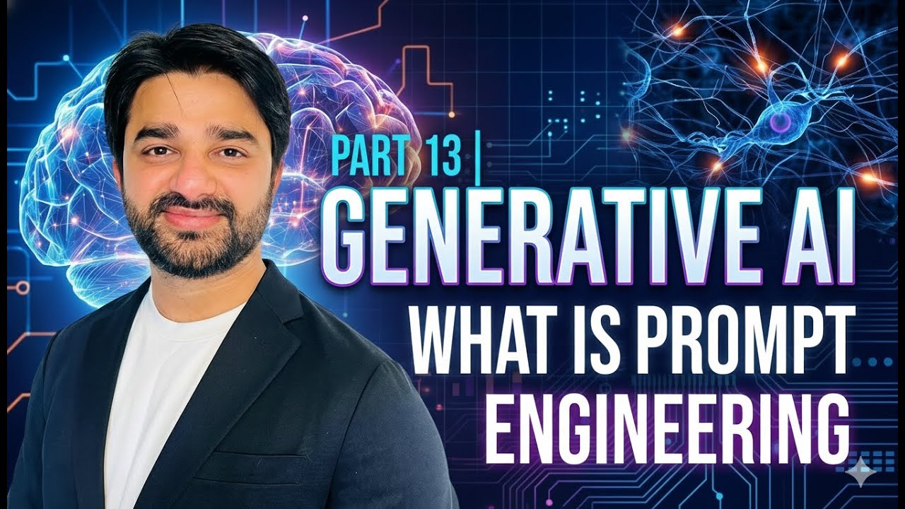 Part 13 | Generative AI | What is Prompt Engineering - YouTube
