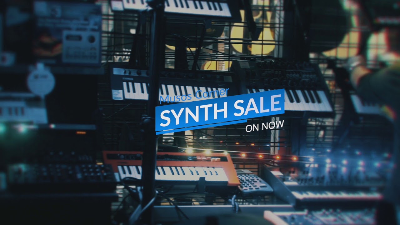 Synth Sale! April 2019 at Musos Corner - YouTube