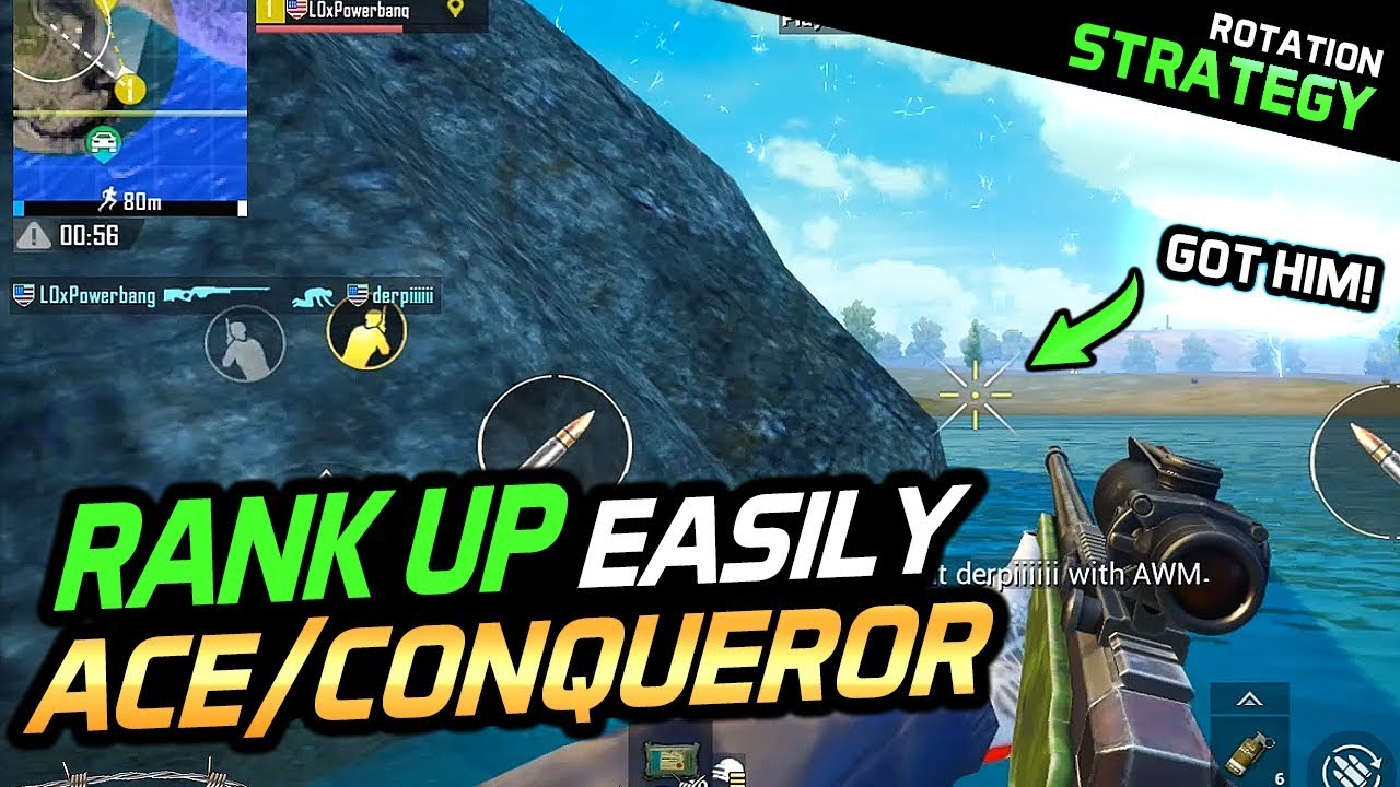RELIABLY RANK TO ACE/CONQUEROR WITH THIS STRATEGY - PUBG Mobile - YouTube