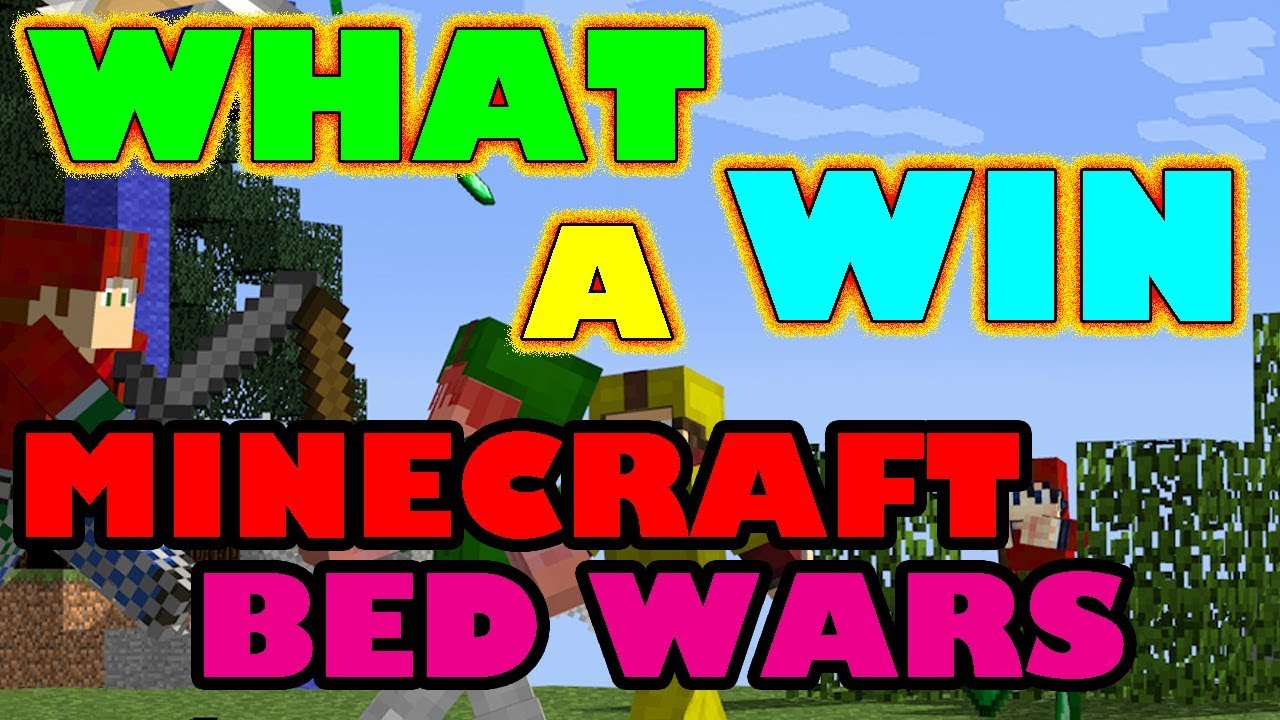 WHAT AN AMAZING WIN! - Minecraft Bedwars - YouTube