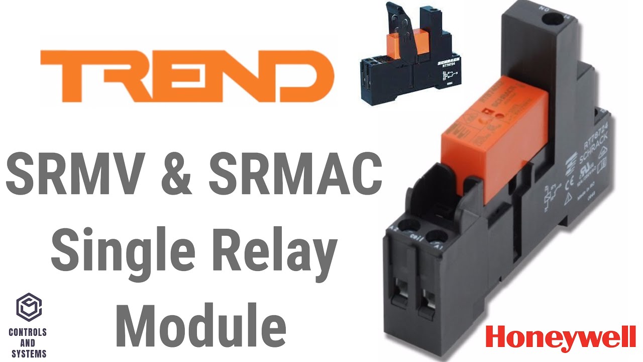 TREND Single Relay Module for Voltage and Current / Honeywell SRMV ...