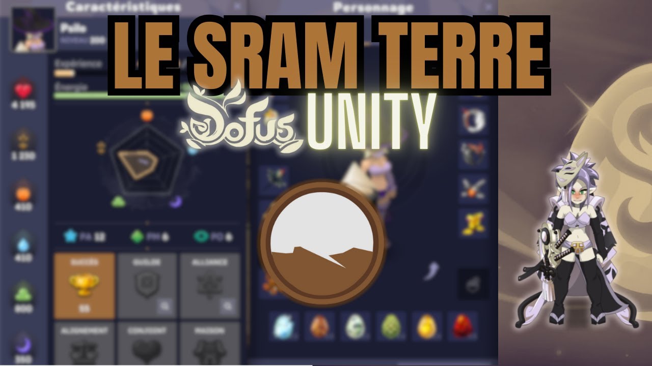 [DOFUS UNITY] - LE NOUVEAU SRAM TERRE SUR UNITY - YouTube