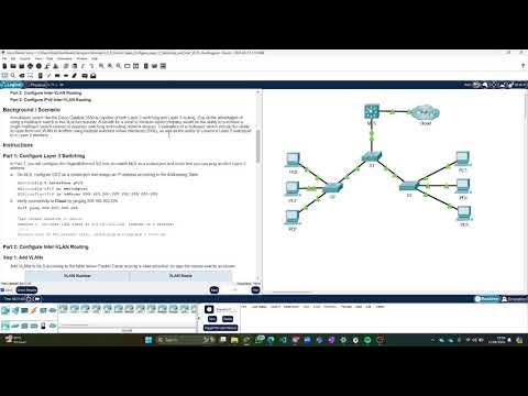 Praktikum 4_3_8_Packet_Tracer_Configure_Layer_3_Switching_and_Inter_VLAN_Routing - YouTube