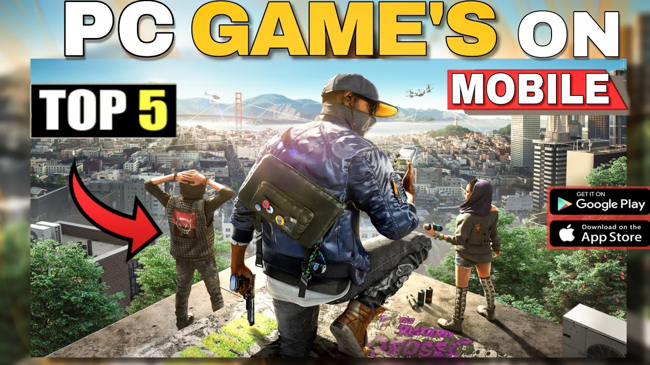 Top 5 best PC GAMES on mobile | best High Graphics games for Android ...