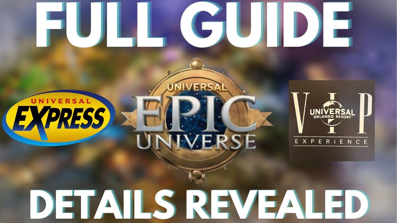 Full Guide to Epic Universe Add-Ons! - YouTube