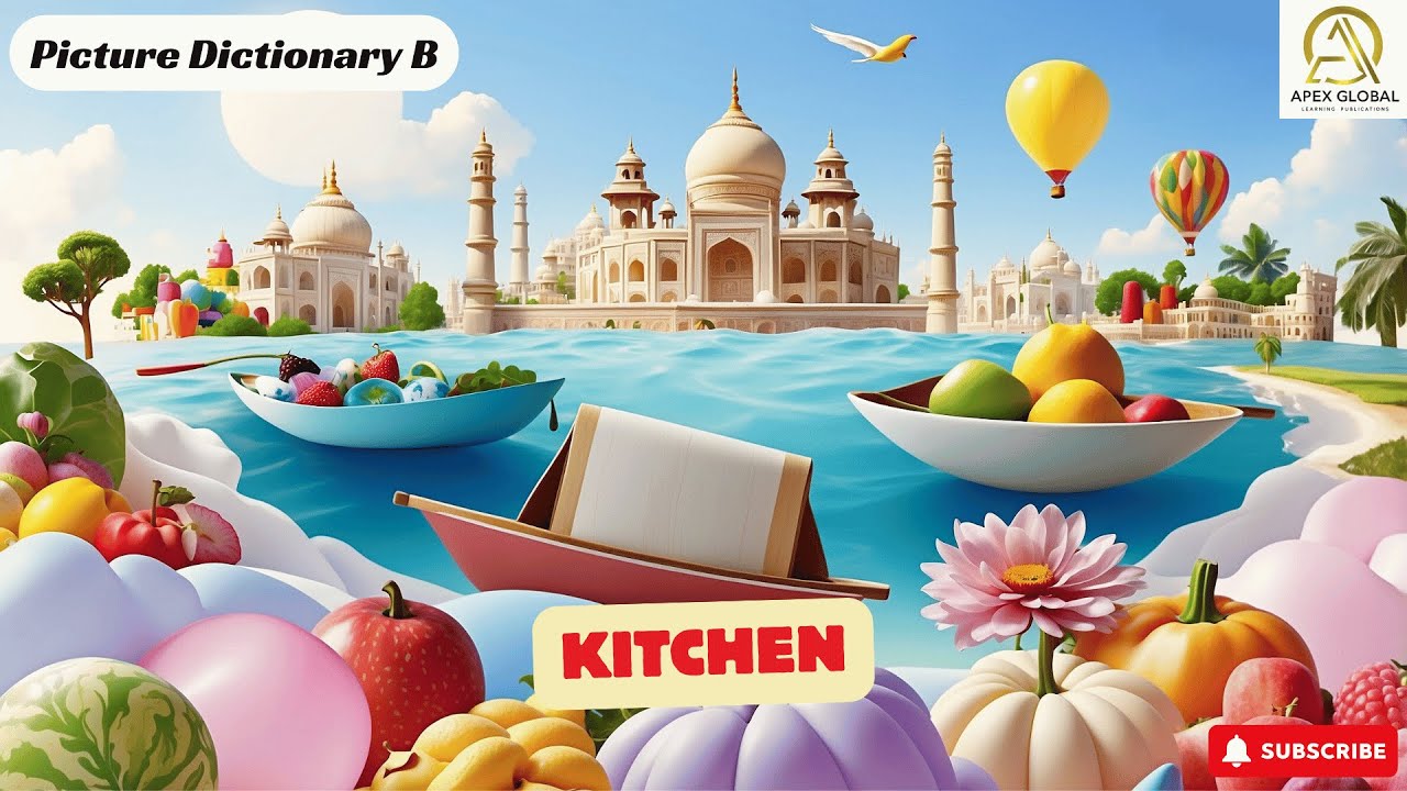 Chapter 22 | Kitchen | Picture Dictionary B | Apex Global Learning ...