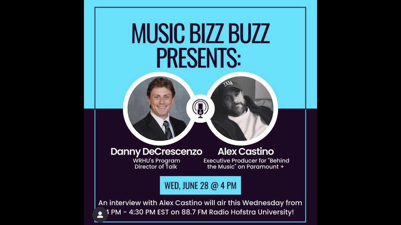 Alex Castino Interview 88.7 Hofstra University - YouTube
