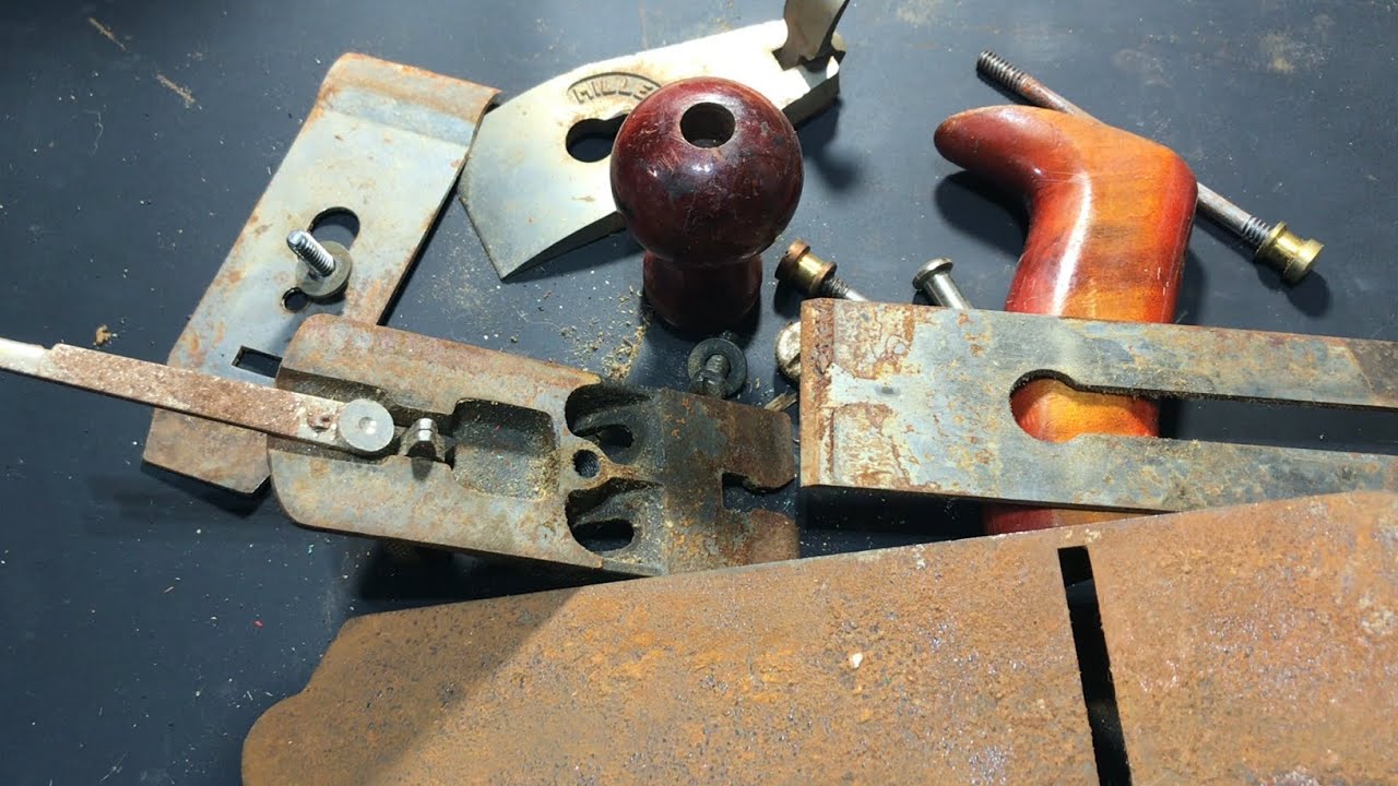 Hand Plane Restoration - Millers Falls No. 8 - YouTube